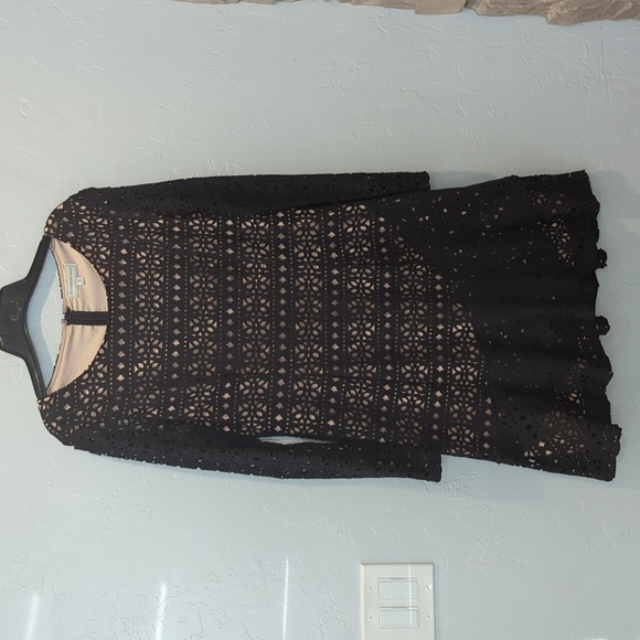 Katherine Kelly | Dresses | Katherine Kelly Black Laser Cut Dress ...